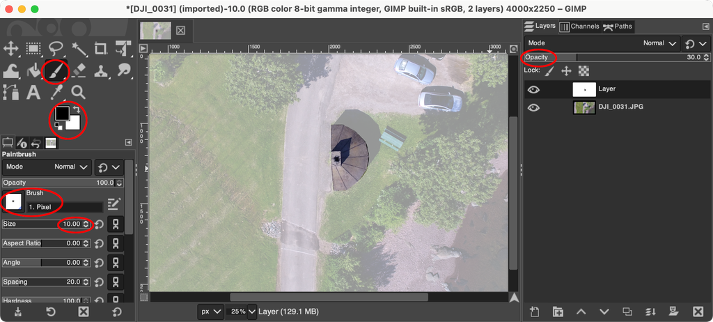 Use Image Masks | WebODM Lightning